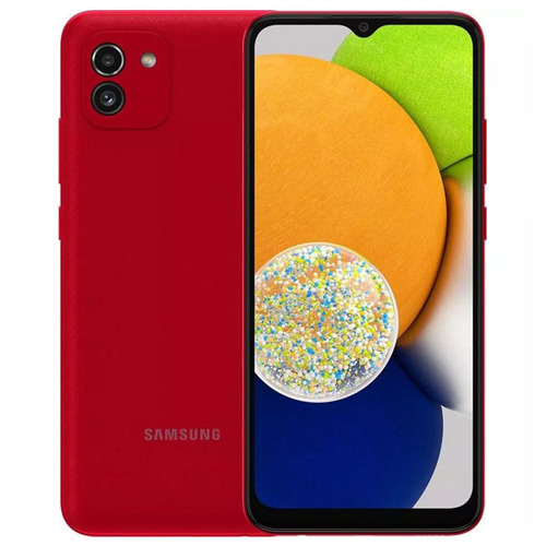 Телефон samsung a035f/ds galaxy a03 64gb red рабочее купить за 4290 руб ...